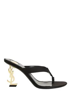 Saint Laurent Opyum Mule Sandal - Nero