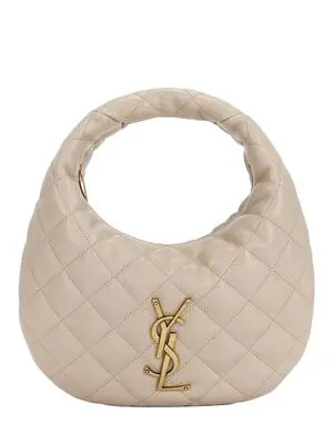 Saint Laurent Baby Icare Hobo Bag - Dark Beige