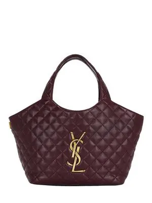 Saint Laurent Icare Tote Bag - Hot Wine