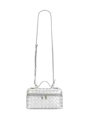 Bottega Veneta Bottega Veneta Bang Bang Vanity Bag Silver