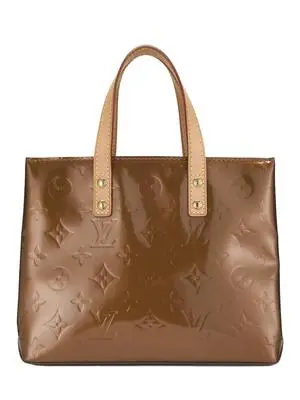 LOUIS VUITTON Monogram Vernis Reade Tote - Brown