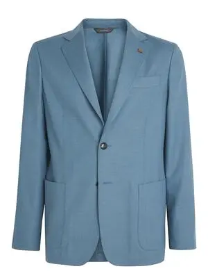 Colombo Cashmere Robert Blazer - Blue