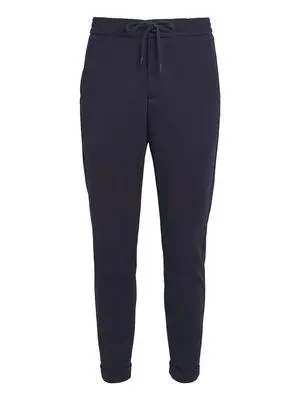 Marco Pescarolo Virgin Wool Drawstring Trousers - Navy