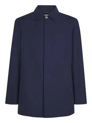 Colombo Cashmere Pea Coat - Navy