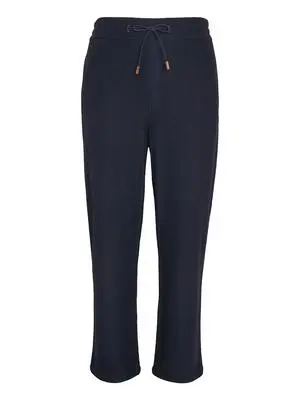 Colombo Cashmere-silk Sweatpants - Navy