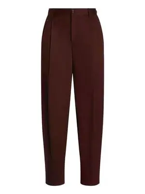 Dolce & Gabbana Pleated Trousers - Brown