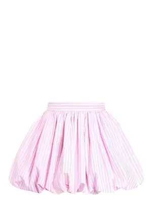 Patou Striped Bloomer Mini Skirt - Pink