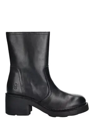 Fly London Block-heel Boots - Black