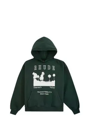 Rhude Thousand Palms Hoodie - Green
