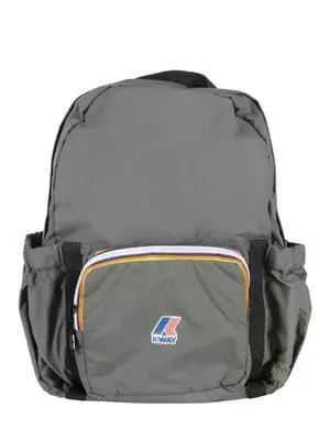 K-WAY Le Vrai 4 Zipped Backpack - Grey