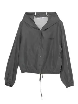 Alexander Wang Buttoned Oversized Jacket - Grey