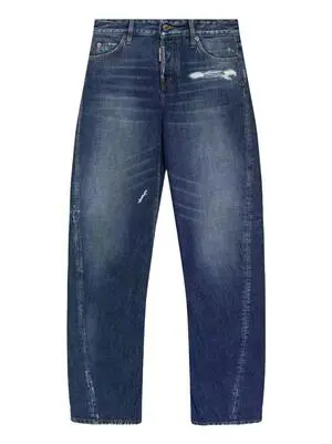 Dsquared2 Distressed Trousers - Blue