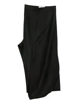 LITKOVSKA Slit Midi Skirt - Black