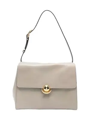 Furla Medium Domus Flap Shoulder Bag - Neutrals