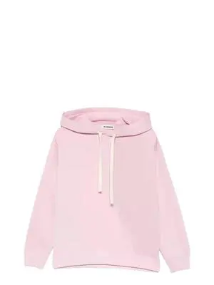 JIL SANDER Drawstring Hoodie - Pink