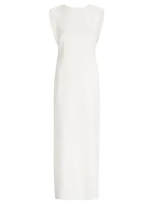 ARMARIUM Mina Crepe Midi Dress - White