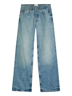ANINE BING Hugh Wide-leg Jeans - Denim