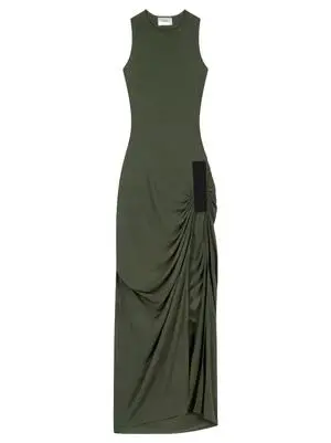 Coperni Taped Suspended Maxi Dress - Green