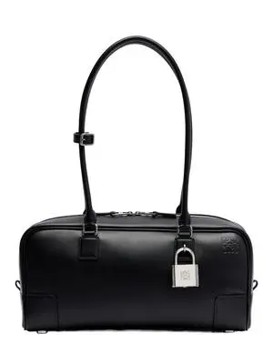 Loewe Amazona 31 Leather Shoulder Bag - Black