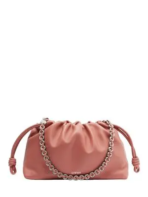 Loewe Flamenco Medium Leather Clutch - Pink
