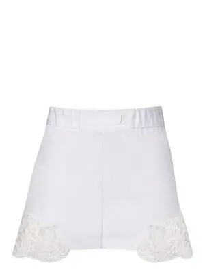 Versace Denim Shorts - White