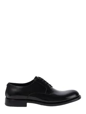 Dolce & Gabbana Dg Night Leather Derby Shoes - Black