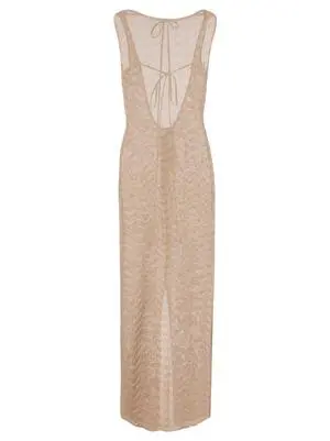 BANANHOT Corin Maxi Dress - Beige