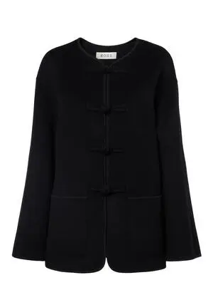 RÓHE Wool Jacket - Black