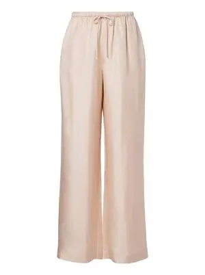 RÓHE Silk Wide-leg Pants - Pink