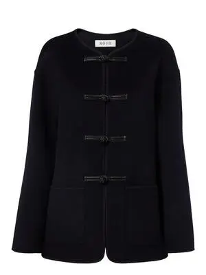 RÓHE Wool And Cashmere Jacket - Blue
