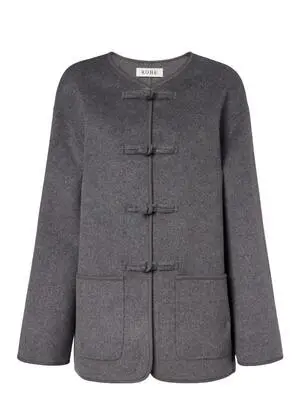 RÓHE Wool And Cashmere Jacket Grey