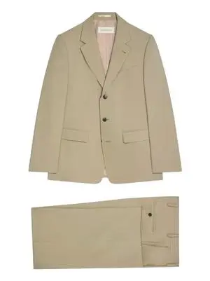 Dries Van Noten Flap-pocket Suit - Neutrals