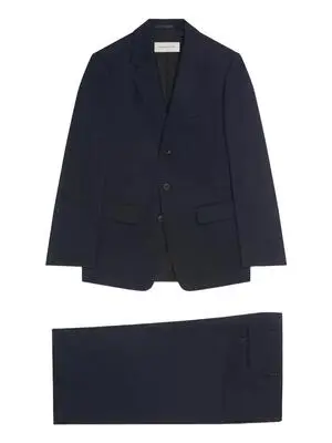 Dries Van Noten Flap-pocket Suit - Blue