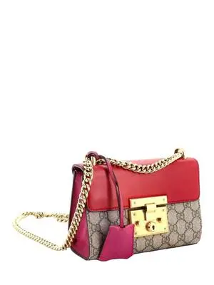 Gucci Padlock Small Crossbody Bag - Brown