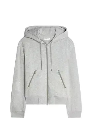 Dries Van Noten Zip-fastening Hooded Sweatshirt - Grey