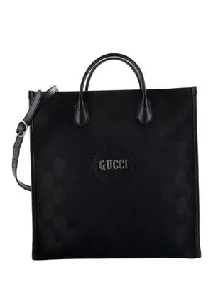 Gucci Off The Grid Gg Econyl Long Tote Bag - Black