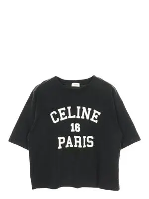 CELINE Logo-Print T-Shirt