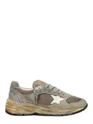 GOLDEN GOOSE Star-detail Lace-up Sneakers - Grey