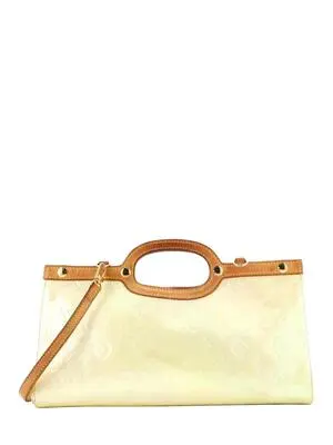 LOUIS VUITTON Roxbury Drive Monogram Vernis Satchel - Yellow