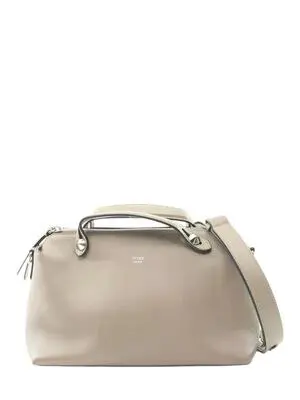 Fendi Medium The Way Leather Handbag - Grey