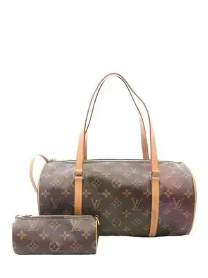 LOUIS VUITTON 2003 30 Papillon Monogram Tote Bag - Brown