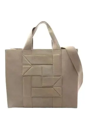Fendi 2way Canvas Tote Bag - Neutrals