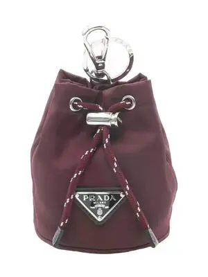 Prada 2020s Speed Lock Bag Charm - Red
