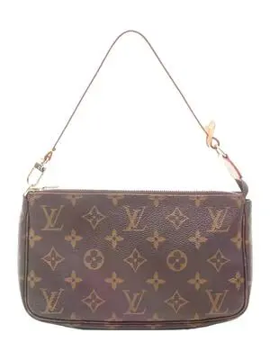 LOUIS VUITTON 2000 Pochette Accessoires Mini Bag - Brown