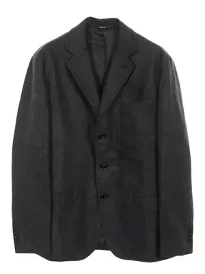 Hermès 2010s Tailored Cashmere Blazer - Grey