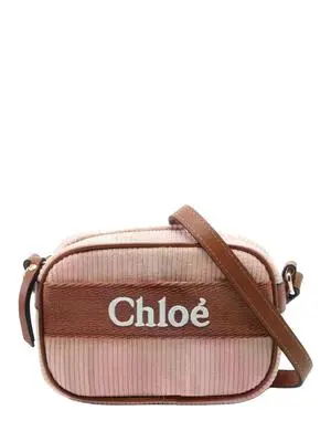 Chloé 20s Corduroy Shoulder Bag - Pink