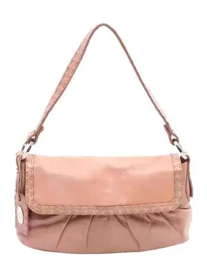 Fendi 2010s Selleria Leather Shoulder Bag - Pink