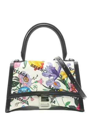 Balenciaga X Gucci Hacker Project Flora Tote Bag - White