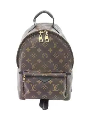 LOUIS VUITTON 2016 Pm Palm Springs Monogram Backpack - Brown