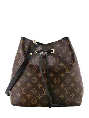 LOUIS VUITTON Neonoe Mm Bucket Bag Monogram Canvas - Brown